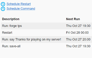 Command Center | Akliz Game Server Hosting